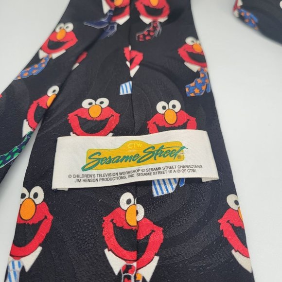Sesame Street | Accessories | Sesame Street Elmo 62 Inch 0 Silk Mens ...